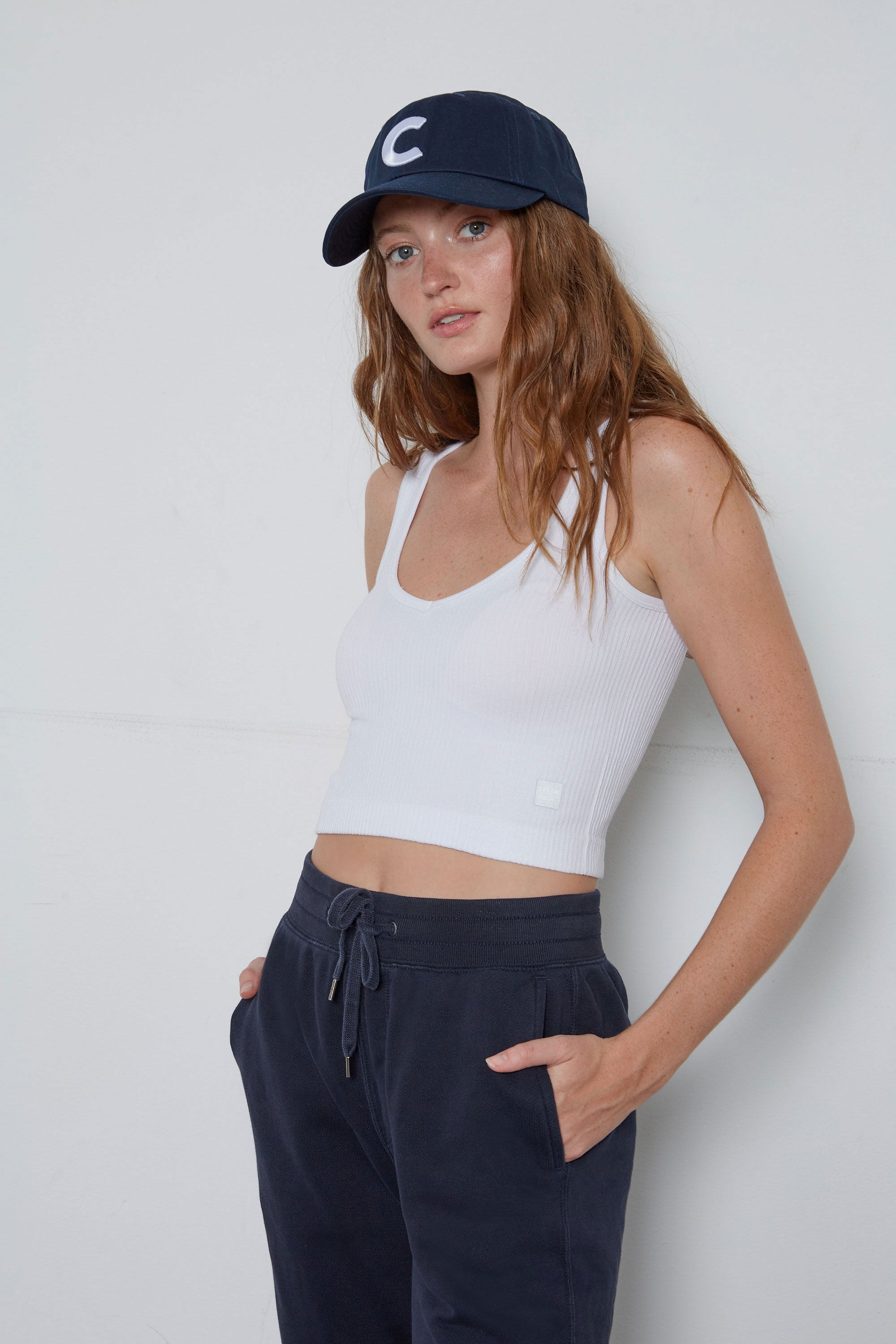 Cream Yoga - Cindy tank top white